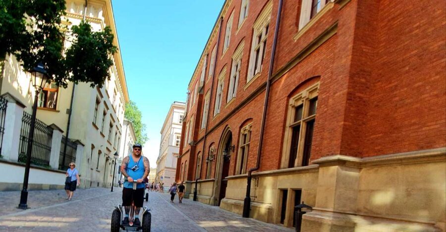 Krakow: Old Town & Jewish Quarter 2-Hour Segway Tour - The Experience’s Benefits and Considerations