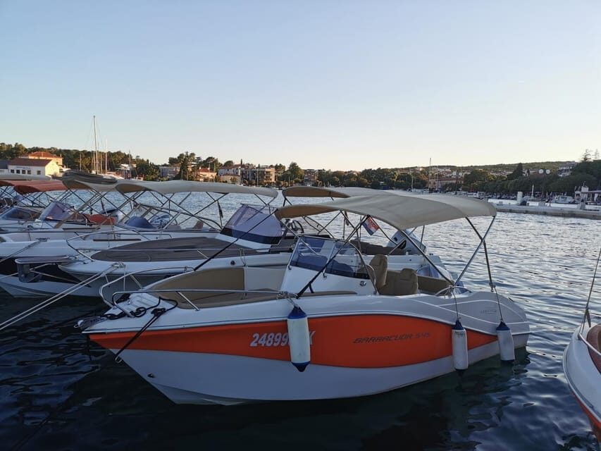 Krk: Rent a boat Oki Barracuda 545 248998kk - Exploring the itinerary and stops