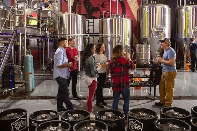 Las Vegas Brewery Tour by Party Bus w/ 3 Flights of Craft Beer - Second Stop: Beer District Brewing