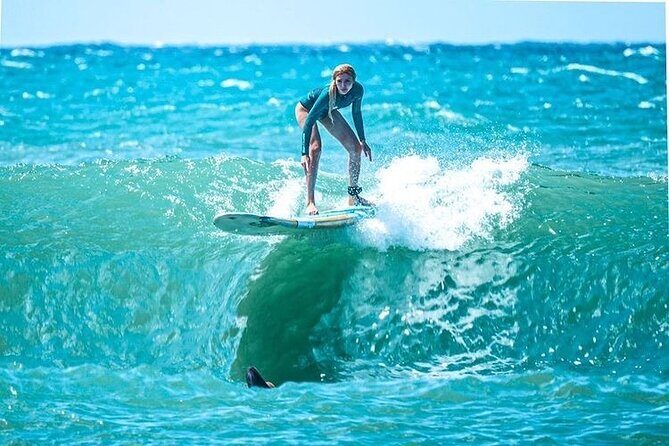 Learn to surf with a local big wave rider on the North Shore of Oahu - The Surfing Experience Itself