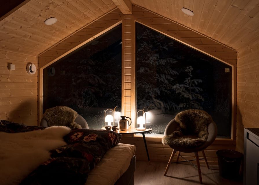 Levi: Aurora Wilderness Escape - The Cabin Experience: A Night in Comfort and Nature