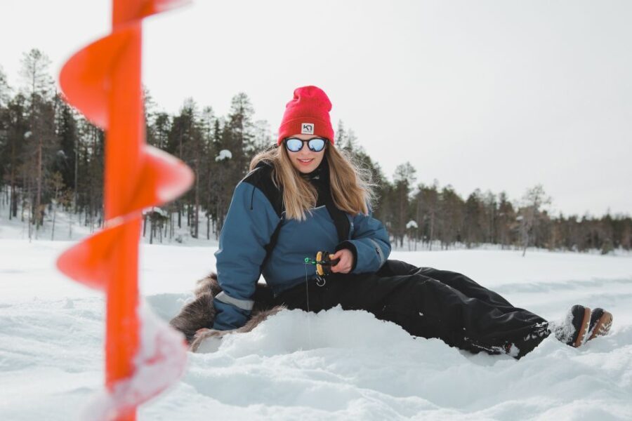 Levi: Finnish Ice Fishing Tour by Car - The Itinerary in Detail