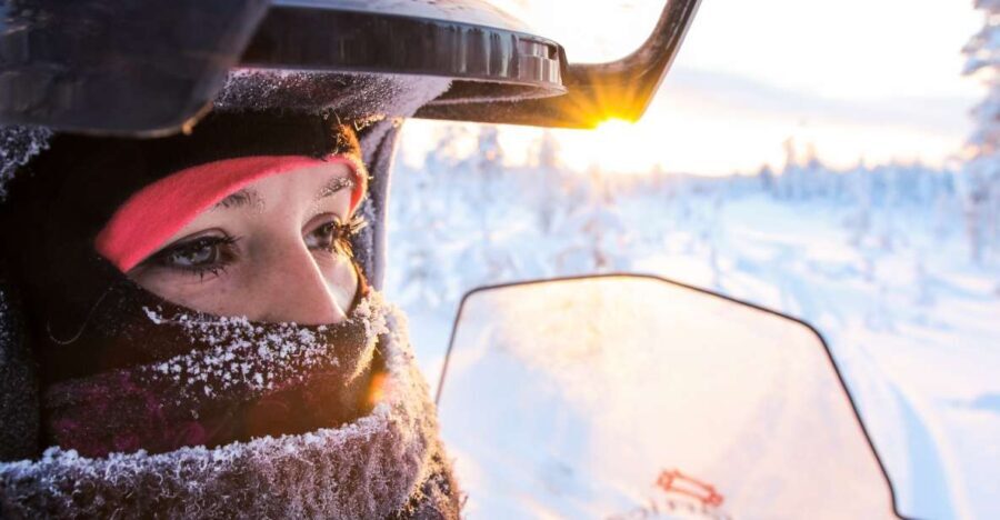 Levi: Snowmobile Safari for Adults - The Route and Scenic Highlights