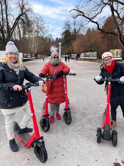 Ljubljana: E-scooter tour with local guide - Key Points