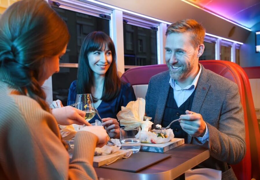 Luxembourg: Gourmet Food Dinner in a Vintage Bus - The Itinerary: What to Expect