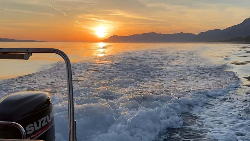 Makarska: Speedboat Sunset Tour to hidden bay on island Bra - The Itinerary Breakdown