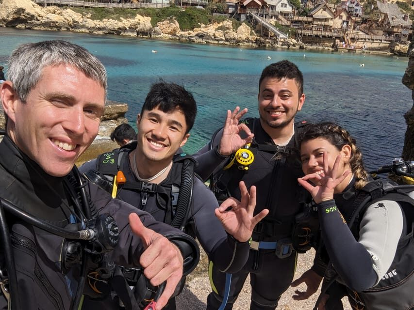 Malta: PADI Discover Scuba Diving Experience - The Scenic Underwater Landscape of Malta