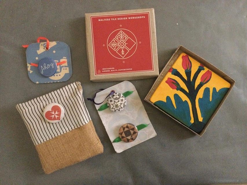 Maltese Tile - Souvenir painting workshop with local - What to Expect During the Workshop