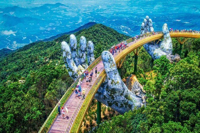 Marble Mountain - Golden Bridge - Ba Na Hills Full Day Private Tour - Transportation and Group Size