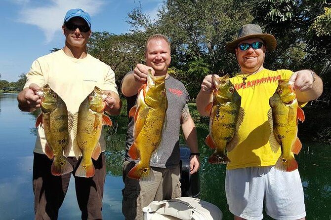 Miami Airport Lakes Peacock Bass Fishing Trip (1 to 4 ppl) - The Practical Details