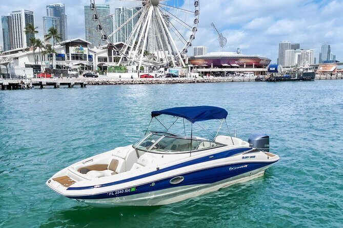 Miami Boat Rental in Crownline E2 Up to 8 Guests - The Itinerary: What to Expect