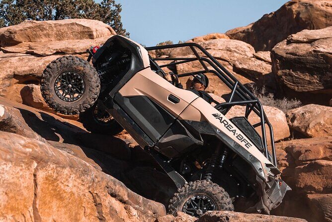 Moab Custom 4 Seat Kawasaki KRX® 1000 Off Road UTV Rental - Key Points