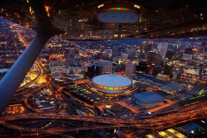 New Orleans Night Sightseeing Flight - What Reviewers Say
