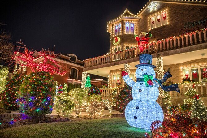 New York Dyker Heights Christmas Lights Guided Walking Tour - The Experience in Detail
