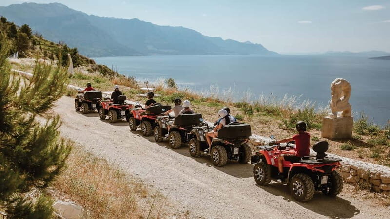 Omi/Split Expedition: 65 km Quad Tour to Hidden Waterfalls - Value and Practicality