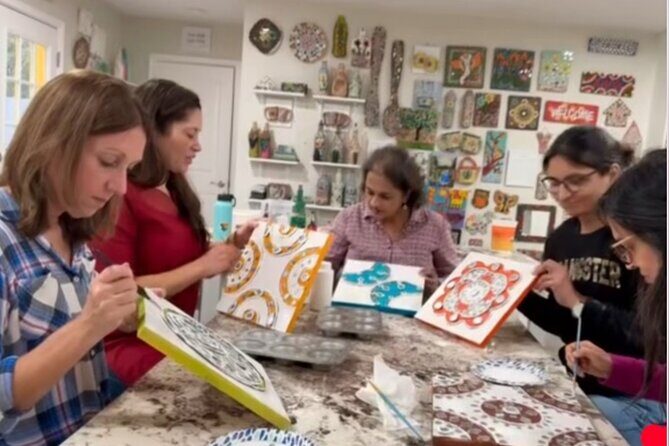 Paint and Sip Workshop - The Creative Process