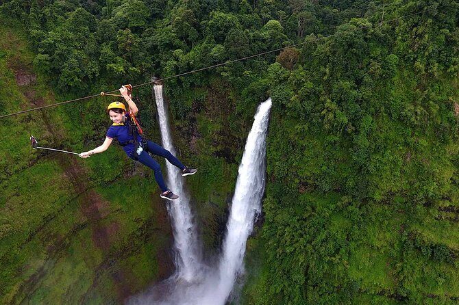 Pakse Zipline Experience in Tad Fane Waterfall - The Experience in Detail
