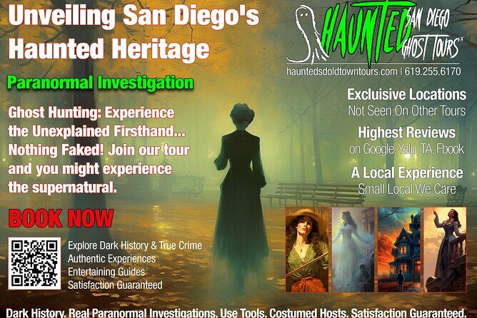 Paranormal Investigation History & Ghost Tour Old Town San Diego - A Detailed Look at the Tour Experience