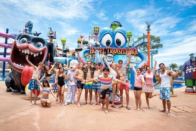 Pattaya Columbia Pictures Aquaverse Hollywood Theme Ticket - The Themed Zones and Rides