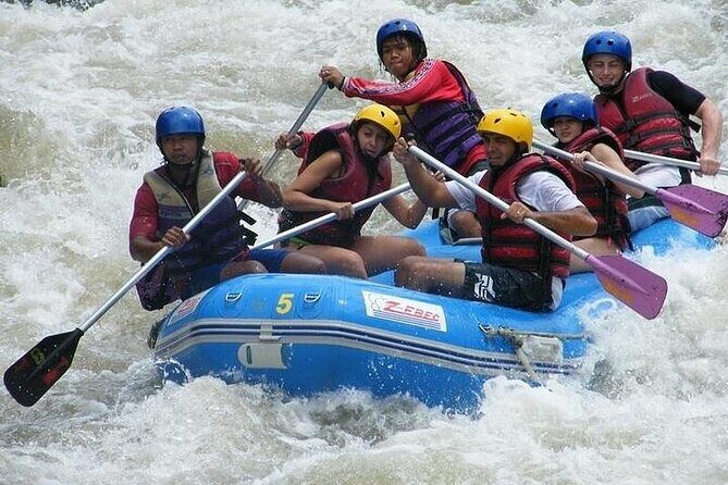 Phuket-Phang Nga: White Water Rafting 7 km.-Zipline-ATV-Lunch - The Sum Up