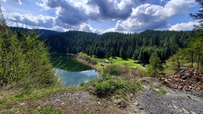 Pick-up from Cluj: e-Mountain Bike Tour Lake Dragan - In-Depth Look at the Itinerary