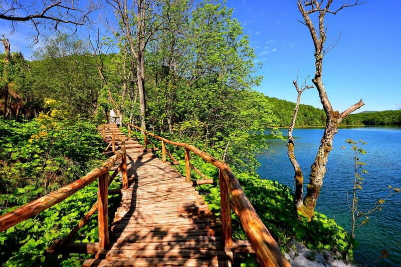 Plitvice Lakes & Krka Waterfalls  Overnight Adventure - An Early Dawn in Plitvice: Private Access to Natural Beauty