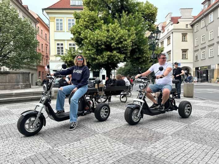 Prague: 2 hours FUN TRIKE tour in Prague with guide - Key Points