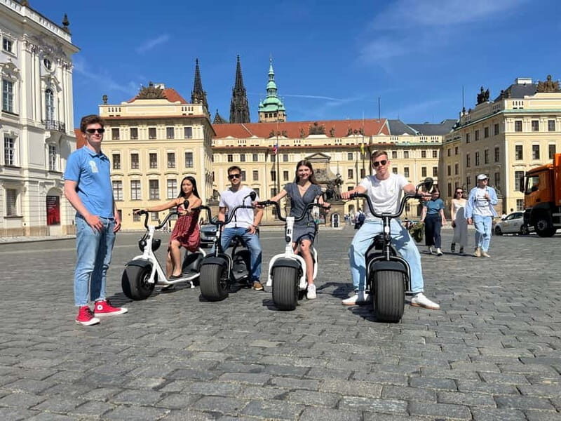 Prague: 3-Hour Fat Tire E-Scooter Tour - Detailed Breakdown of the Itinerary
