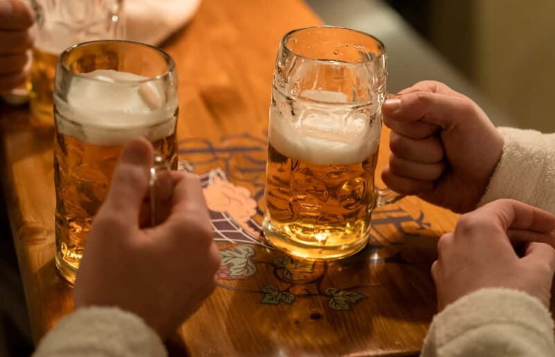 Prague: Beer and Wine Spa Bath with Salt Cave Experience - How Does the Experience Unfold?