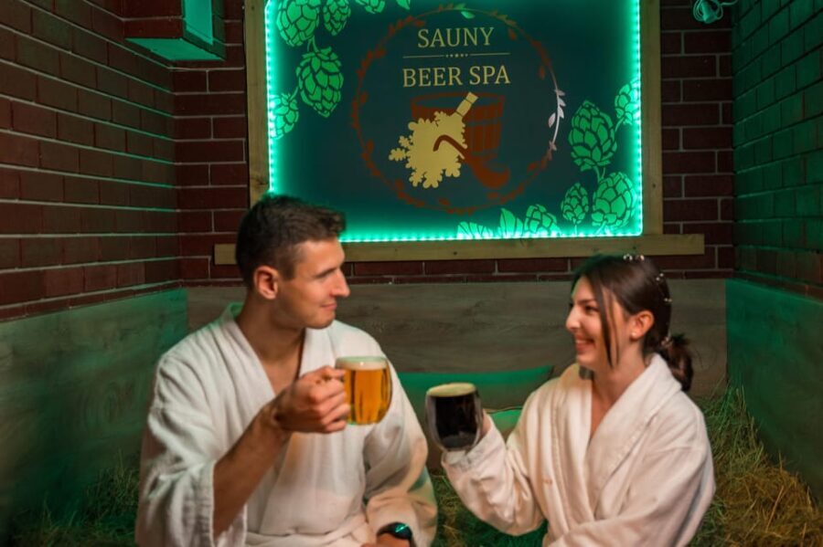 Prague: Beer Spa Experience with Unlimited Beer and Sauna - How Does the Experience Unfold?