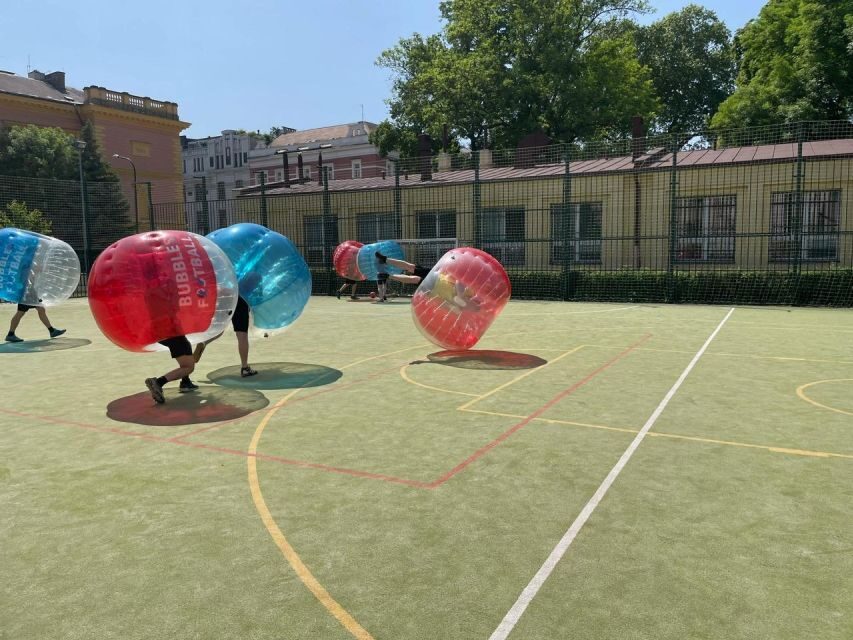 Prague: Bubbles football in city centre of Prague - What to Expect During Your Bubble Soccer Session