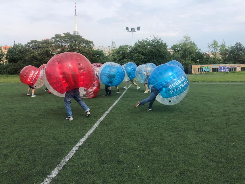 Prague: Bubbles football - Zorb Football in centrum - What To Expect During Your Session