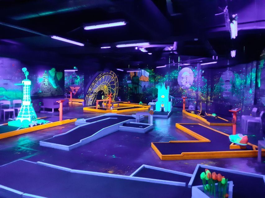 Prague: Glow Golf Mini Golf Game by UV Light - Authentic Experiences Shared by Visitors