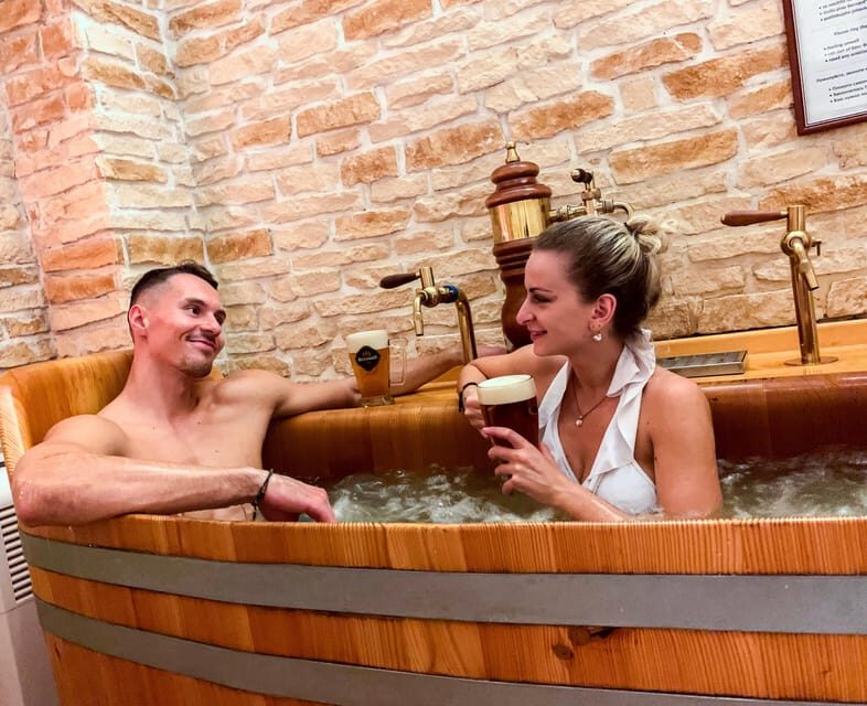 Prague: Ungelt Bernard Beer Spa with Beer & Optional Massage - Who Should Consider This Experience?