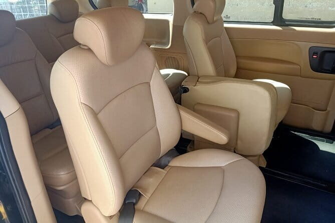 Private Minivan from Siem Reap to Kratie - The Vehicle and Amenities