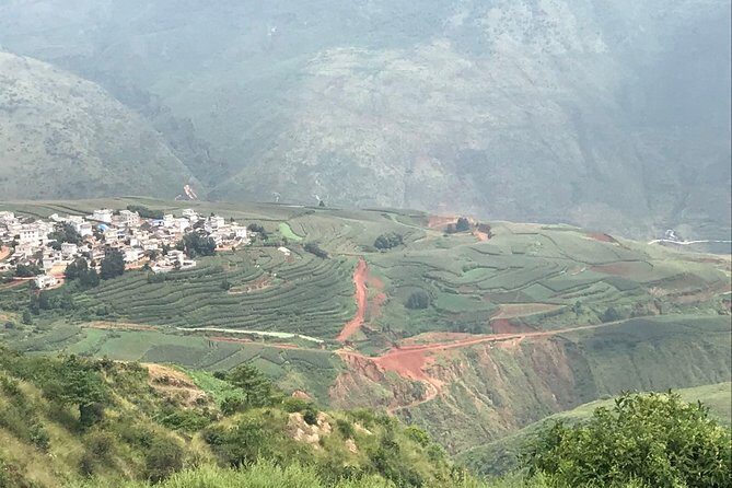 Private Overnight Tour to Red Land from Kunming - Day 1: First Glimpse of the Red Land