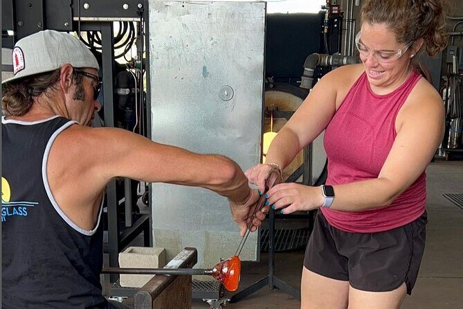 Private Two-Piece Glassblowing Lesson for Up To 4 People - The Value of the Experience