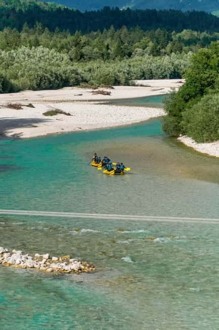 Rafting tour in Bovec/ Kobarid with PHOTOES - The Itinerary in Detail