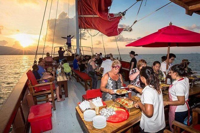 Red Baron : A Sunset Dinner Cruise from Koh Samui with Return Transfer - The Authentic Charm of the Red Junk Yacht