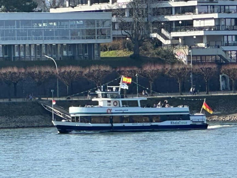 RhineRiverBoatTour from Bonn to Königswinter with Live Guide - An In-Depth Look at the RhineRiverBoatTour