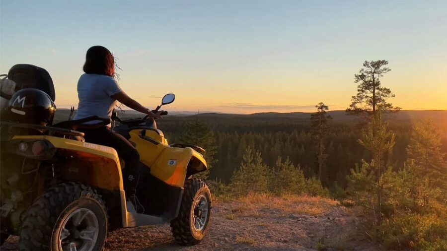 Rovaniemi: Midnight Sun, ATV Ride During The Golden Hour - Discovering Rovaniemi’s Midnight Sun by ATV