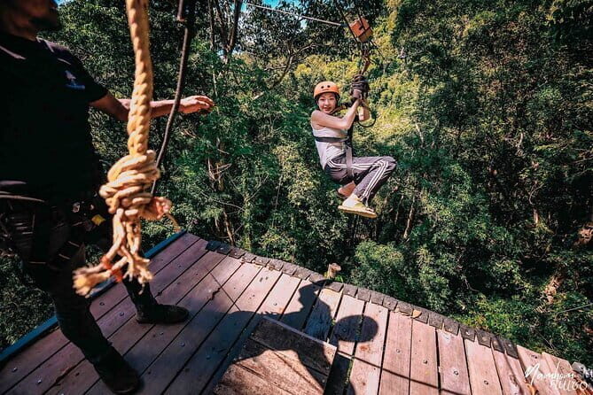 Samui Zipline FLY & Fun Tree Bridge Jungle Cafe & Waterfall - The Value of the Experience
