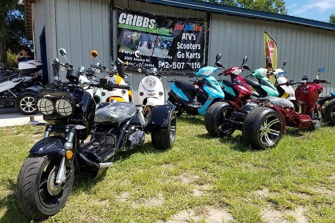Savannah Scooter and Trike Rental with Helmet - Practical Details and Tips for Riders