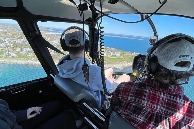 Scenic Tour of Newport, RI By Helicopter - 3 person Mansion Tour - The Sum Up
