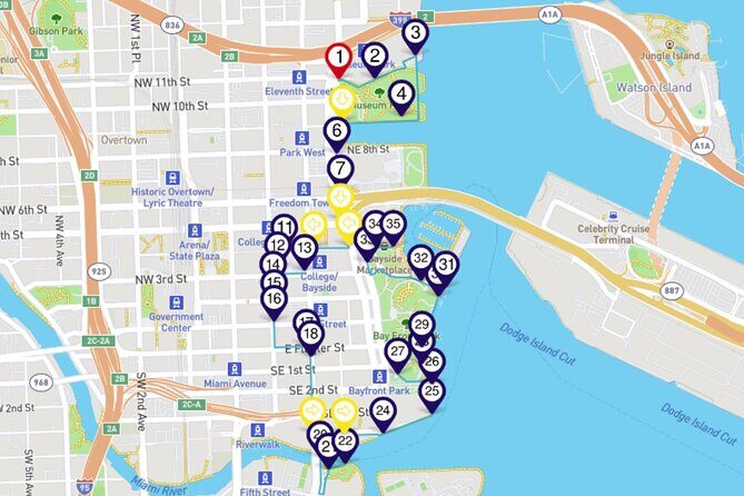Sights of Downtown Miami: a Smartphone Audio Walking Tour - Value and Practicality