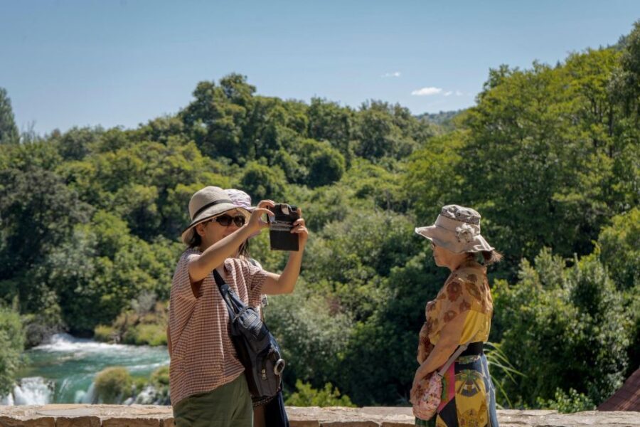 Split: Krka Waterfalls With Boat Cruise, Wine and Olive Oil - The Main Attraction: Skradinski Buk Waterfalls