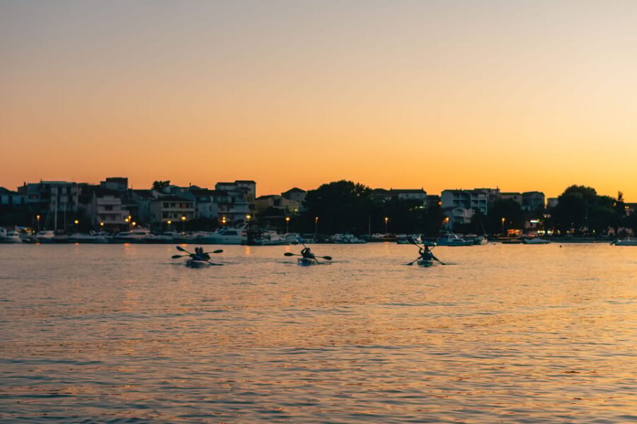 Split: Sunset Guided Kayaking Tour - The Itinerary in Detail