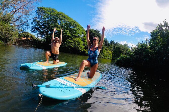 Stand-Up Paddle Yoga on the North Shore of Oahu - The Equipment and Logistics