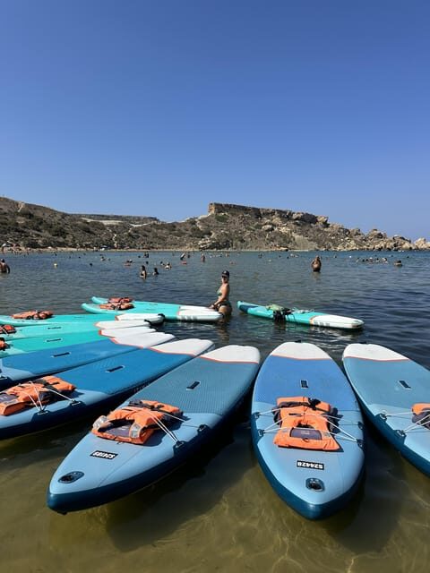 Stand-Up Paddleboarding Lesson at Malta Surf School - What the Experience Looks Like