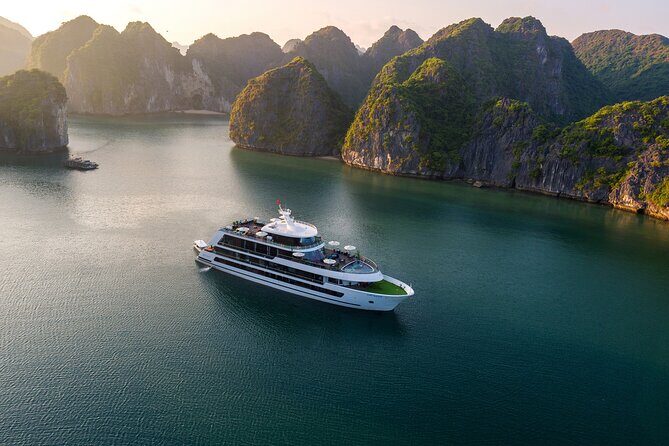Stellar Of The Seas visit Bai Tu Long Bay Lan Ha Bay depart from Hanoi - The Itinerary: From Hanoi to the Bay
